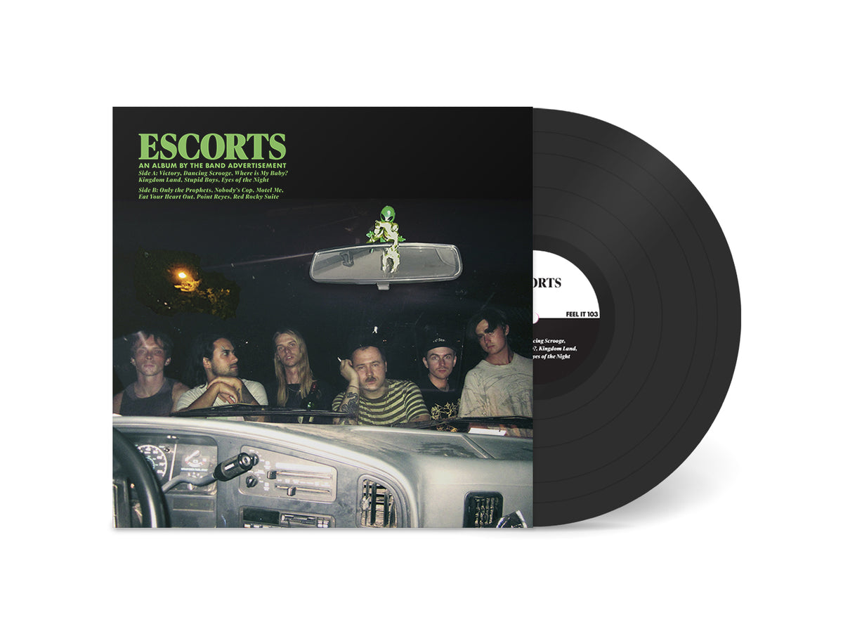 Advertisement - Escorts LP – Feel It Records